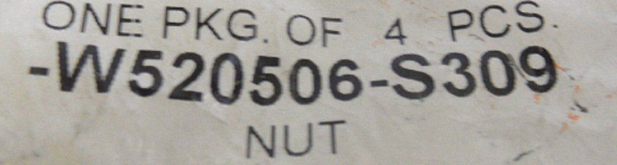 Genuine OEM Ford W520506-S309 Hex Nut – Major Auto Supply