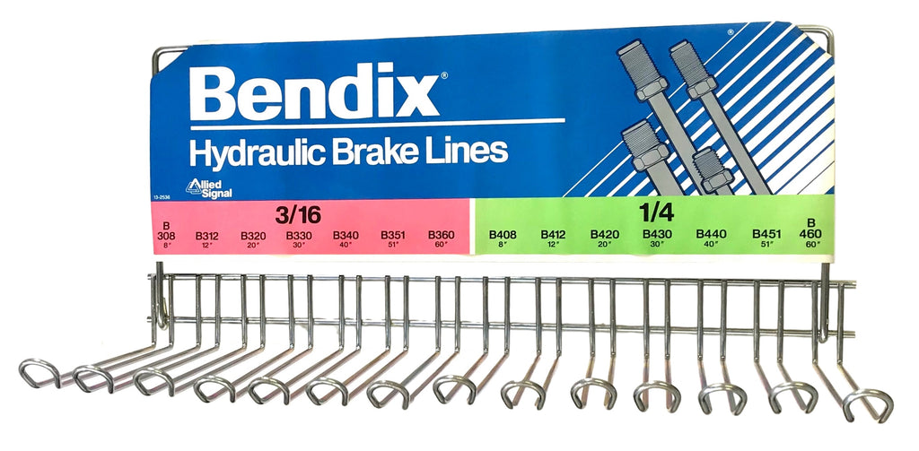 Bendix B74022 Hydraulic Brake Line Storage Display Rack – Major Auto Supply